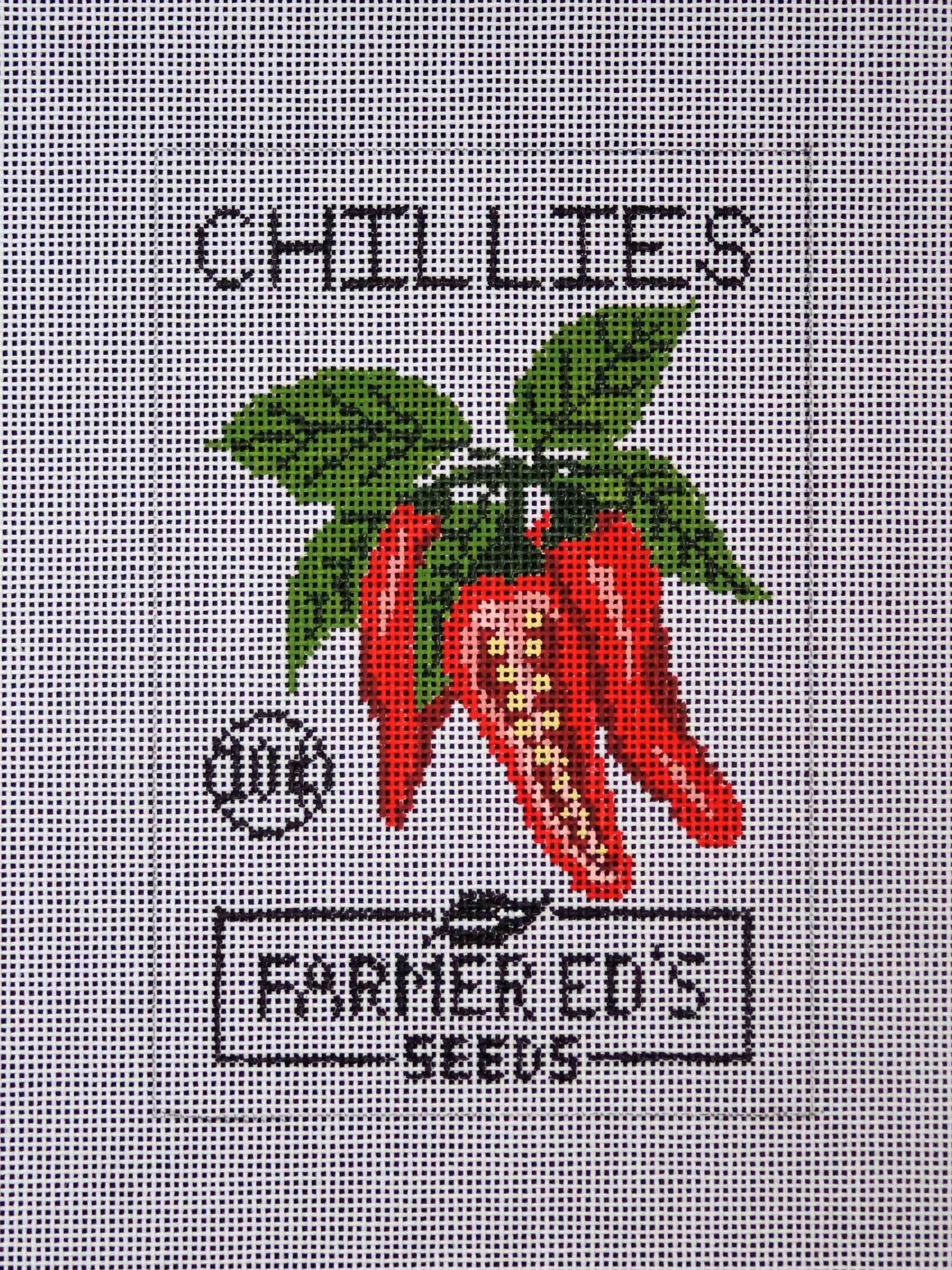 Chilli Seed Packet – The Needlepointer